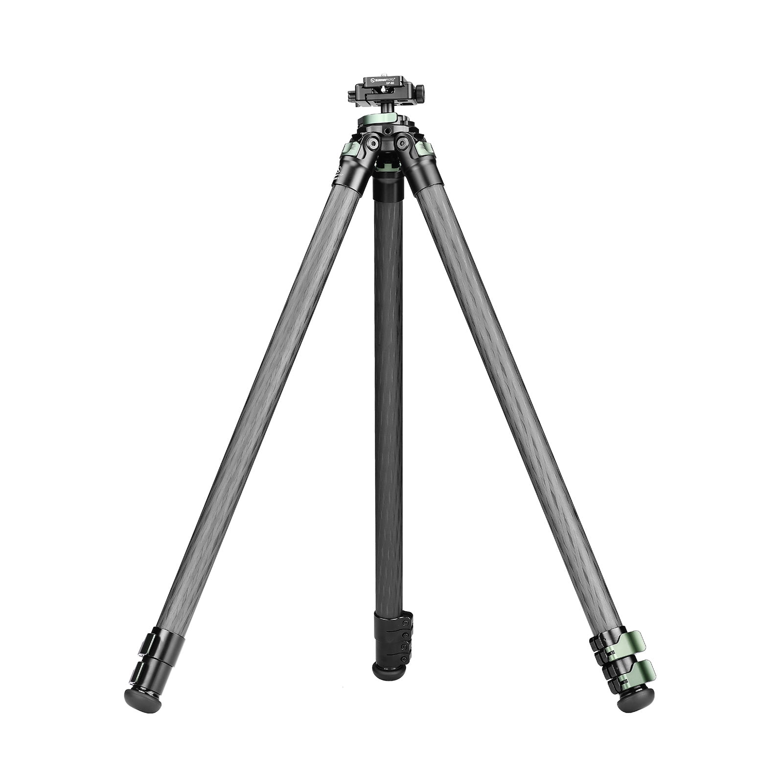 Sunwayfoto TL2830CS-D Carbon Fiber Tripod with Lever Locks for Hunting with Inverted Ball Head,3 ...