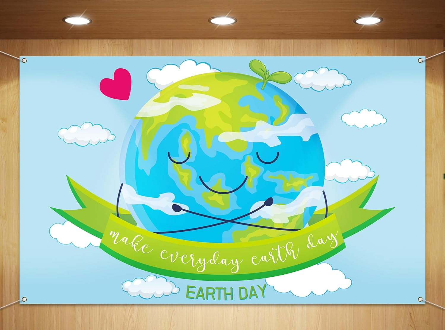 Sunwer Earth Day Photo Booth Backdrop April 22 Make Everyday Earth Day ...