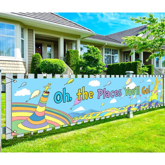 Dr Seuss Welcome Banner