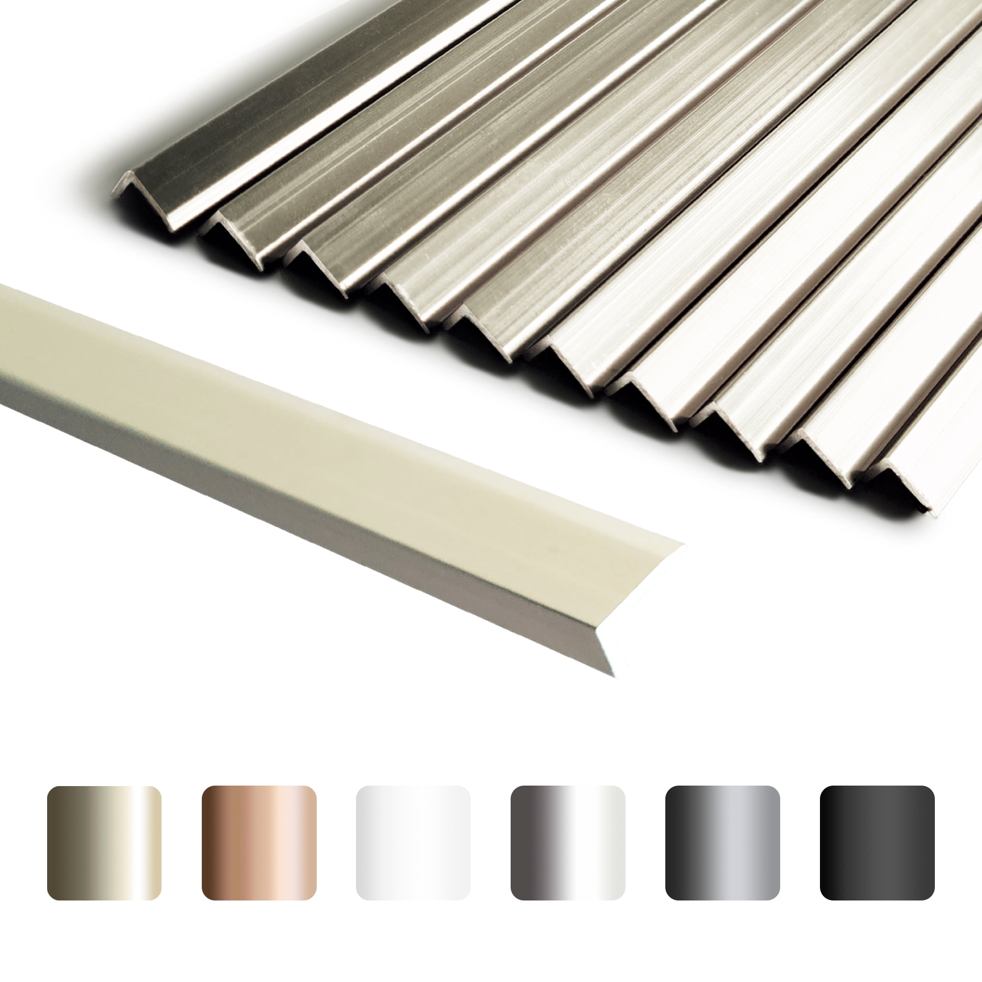 Sunwings Glossy Gold 12 in. x 0.18 in. Aluminum Peel and Stick ...