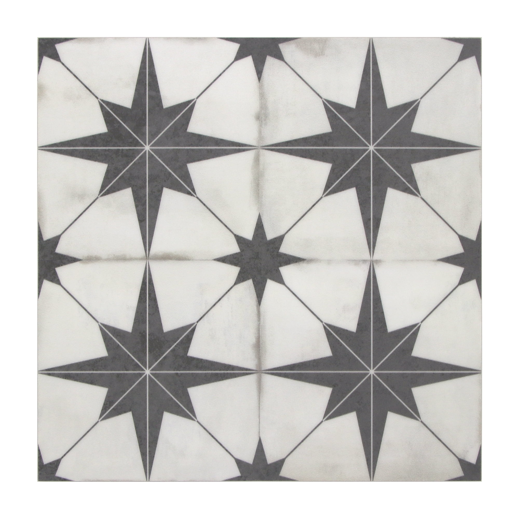 Sunwings 9" x 9" Beige Vinyl Patterned Peel and Stick Floor Tiles for ...