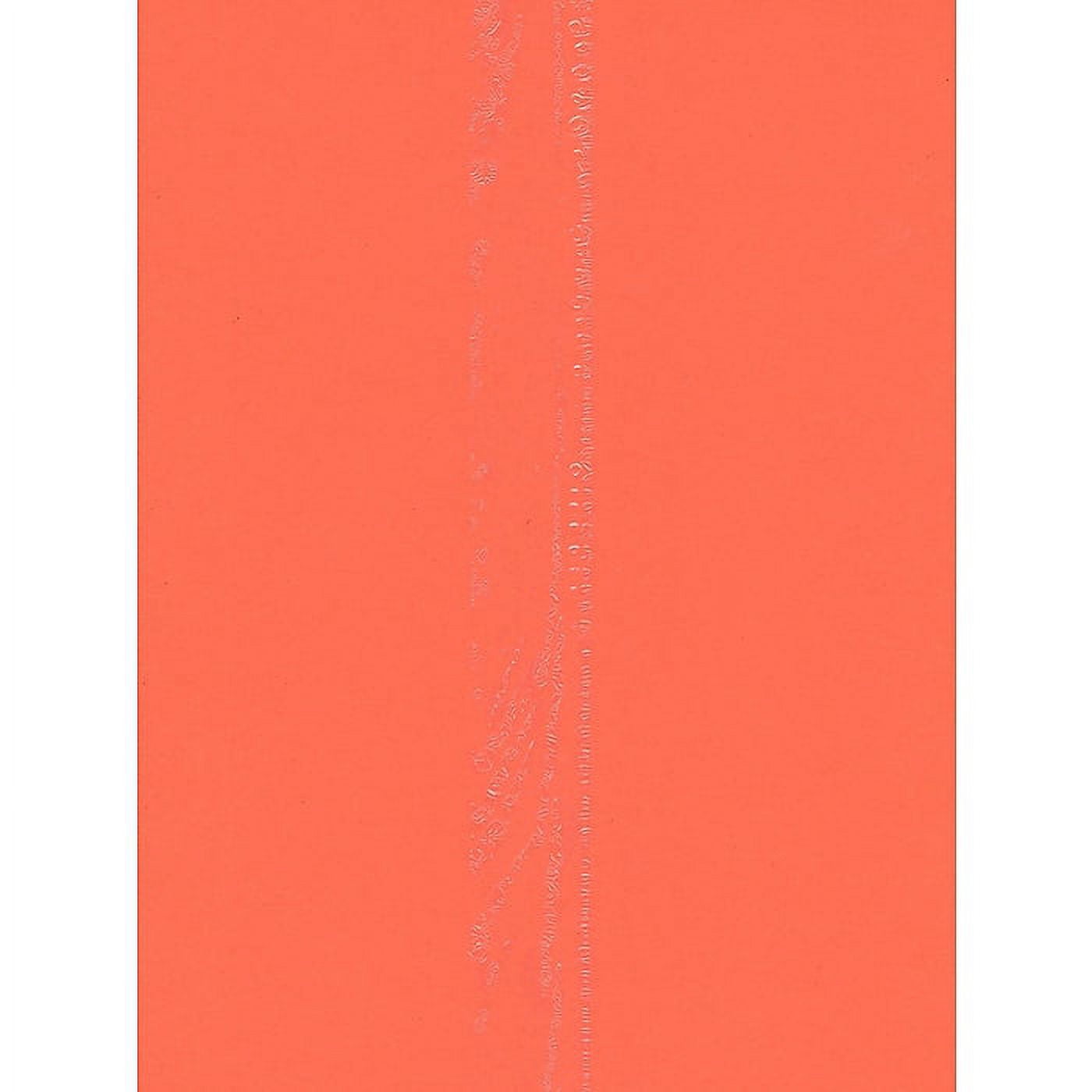 Sunworks Construction Paper orange, 12 in. x 18 in. (pack of 5 ...