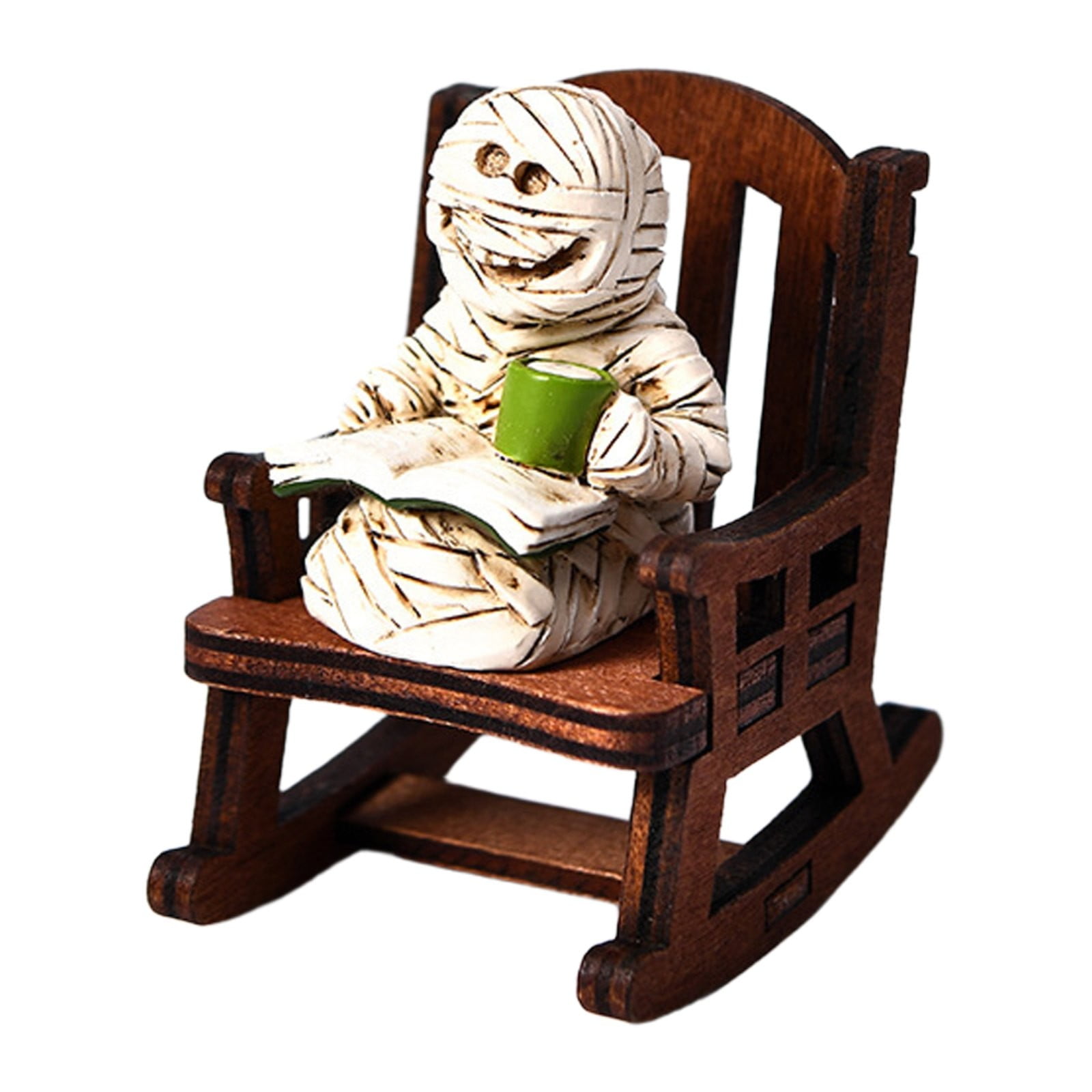 Sunxin Mummy + Rocking Chair - An Interesting Desktop Ornamentminiature ...