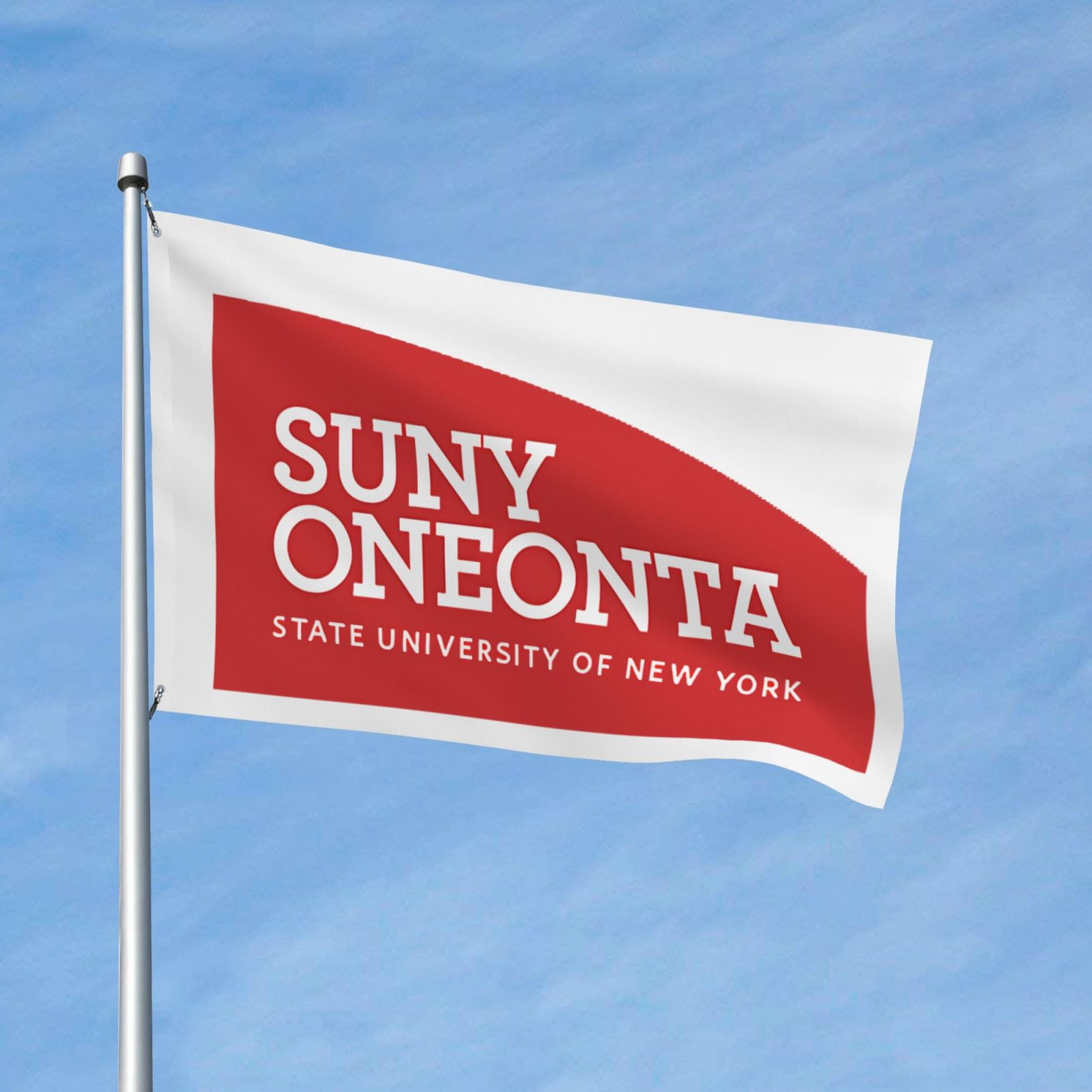 Suny Oneonta 3x5 Ft Flag Double Sided Indoor Outdoor Double Stitched Polyester Flag With 2 ...