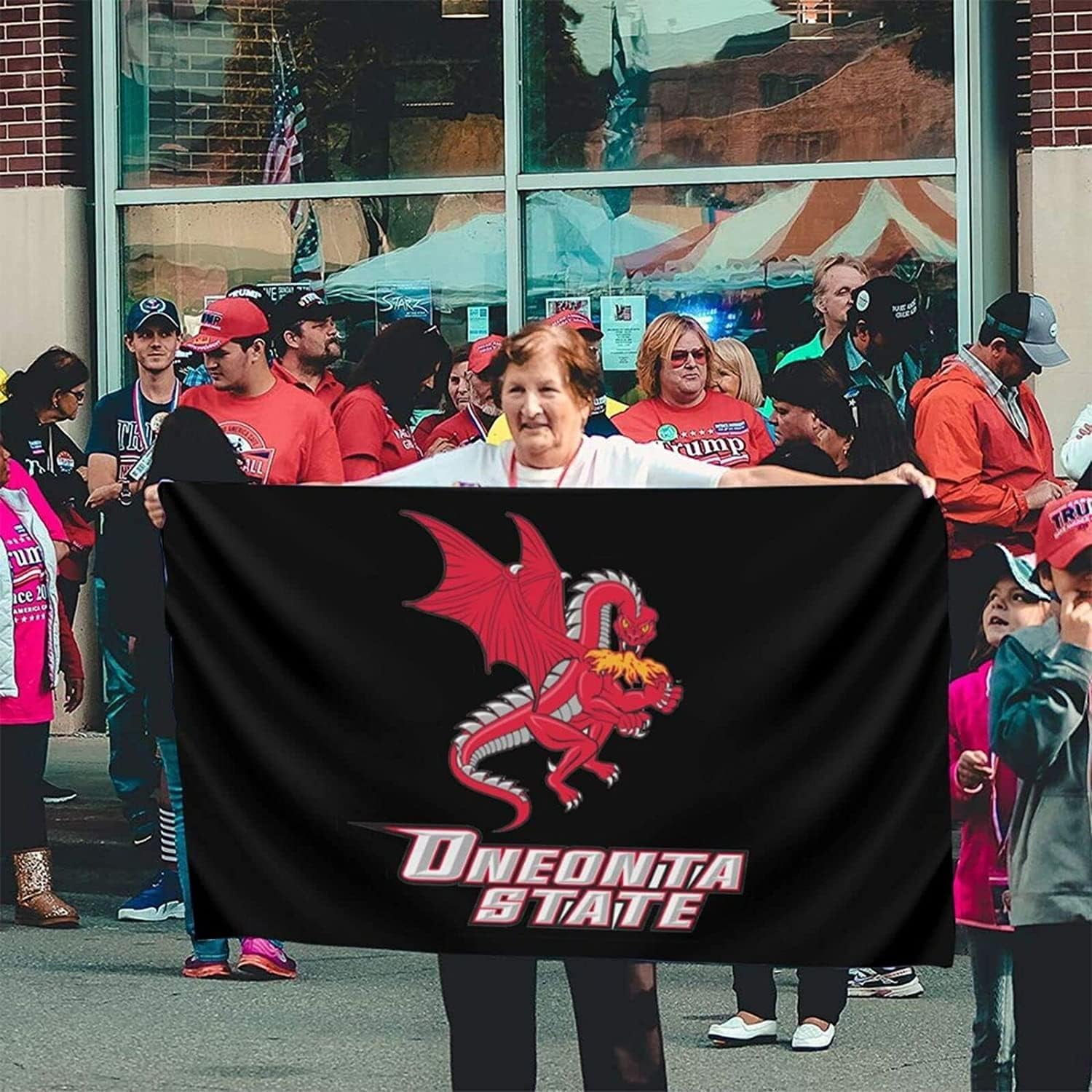 Suny Oneonta Logo Garden 3x5Ft Flag Outdoor Indoor Party Home House ...