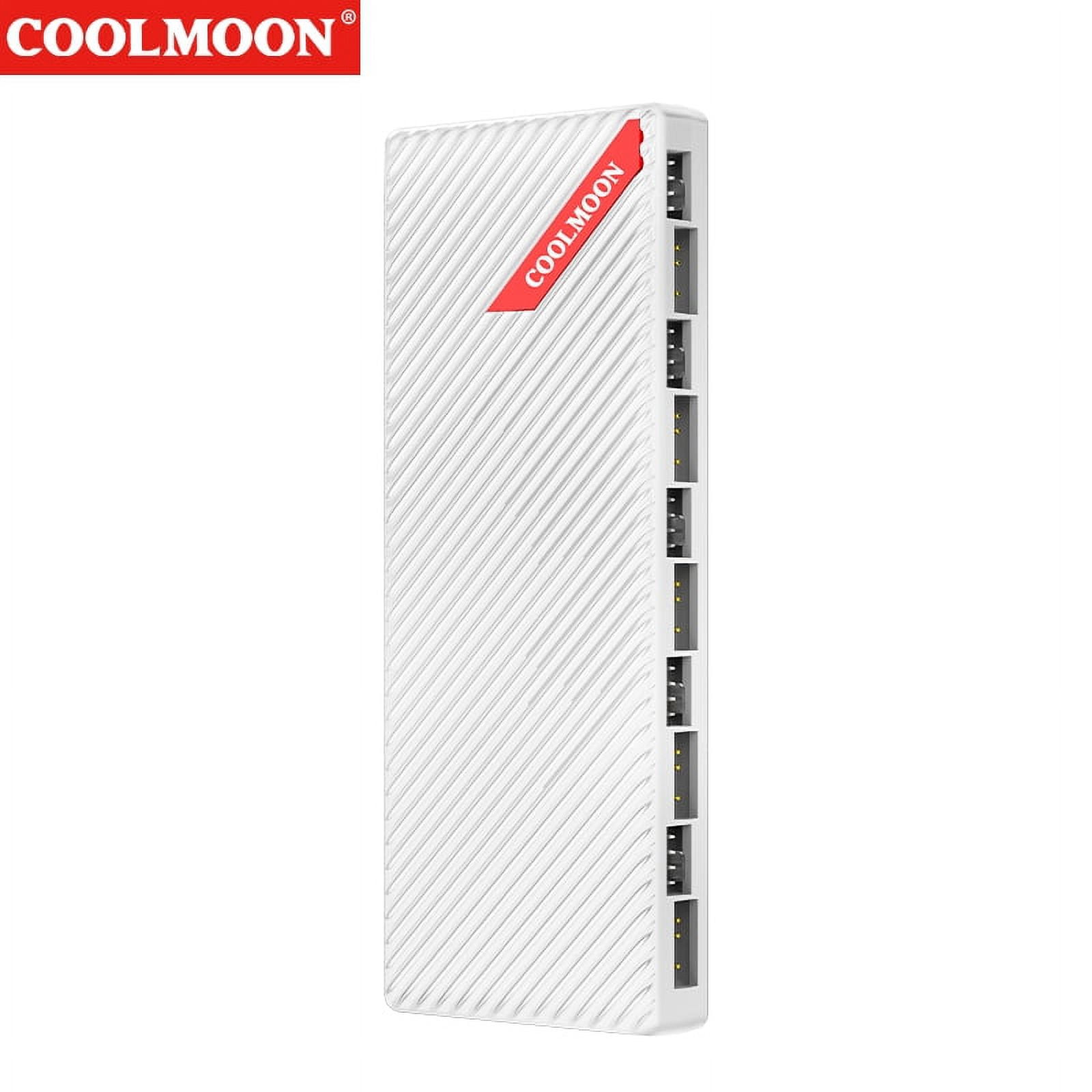 SunyaMood 1 To 10 4 Pin PWM 3 Pin Addressable ARGB Adapter Magnetic ...