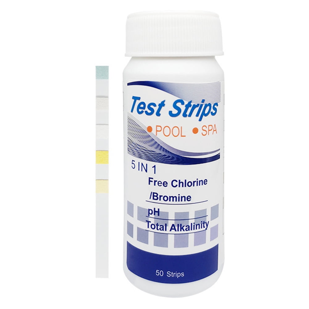 SunyaMood 100pcs Swimming Pool PH Test Paper Multipurpose Chlorine/PH ...