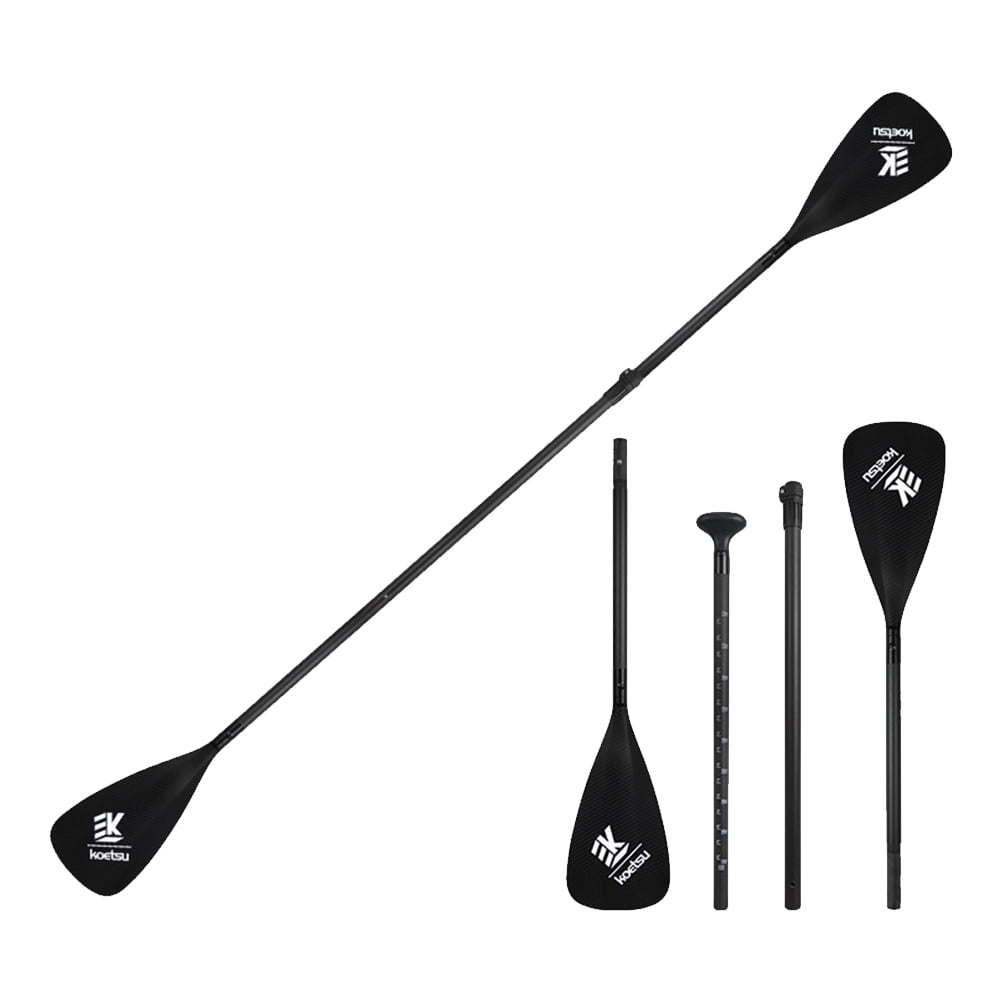 SunyaMood 3-Piece Detachable SUP Paddle Adjustable Length Stand Up ...
