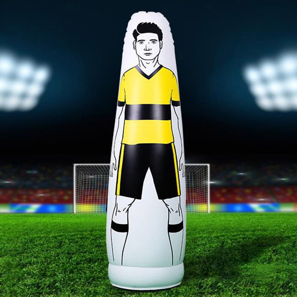 SunyaMood 63in Inflatable Football Goalkeeper Defender Training Tumbler ...