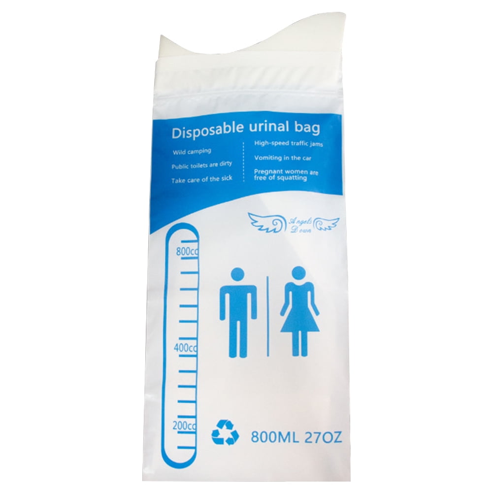 SunyaMood 800ml Disposable Urinal Bag Outdoor Emergency Urinate Bags ...