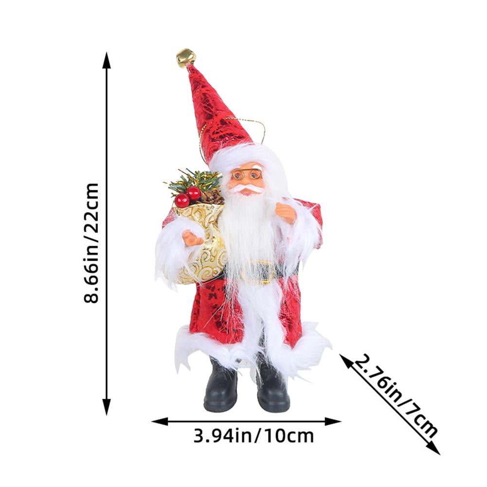 SunyaMood Christmas Items, Santa Claus Dolls 7inch Versatile for Home ...