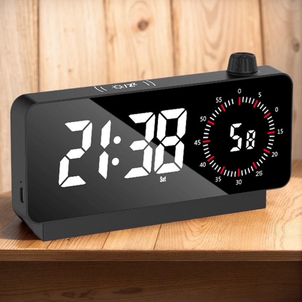 SunyaMood Digital Alarm Clock Digital Alarm Clock Time Manager ...