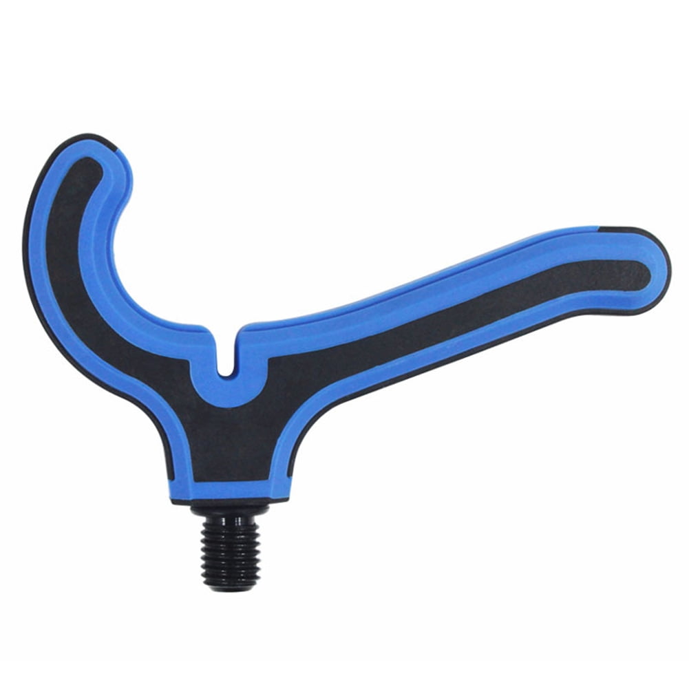 SunyaMood Feeder Rod Rest Head 3/8inch Thread Fishing Rod Pod Holder ...