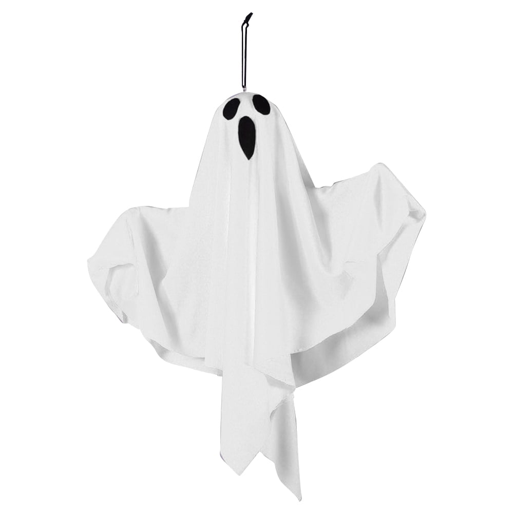 SunyaMood Halloween LED Glow Ghost Light Ghost Hanging Lamp Ornament ...