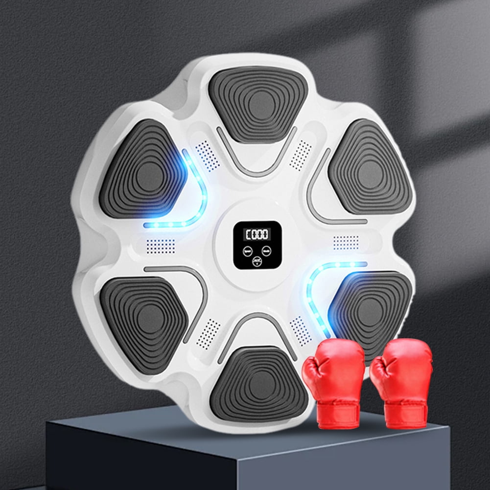 SunyaMood Smart Music Boxing Training Machine Bluetooth-Compatible RGB ...