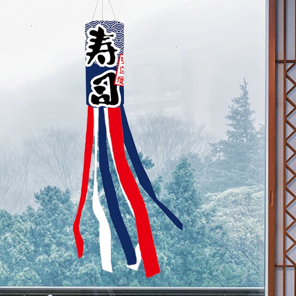 SunyaMood Wind Socks100cm Waterproof Carp Windsock Japanese Hanging ...