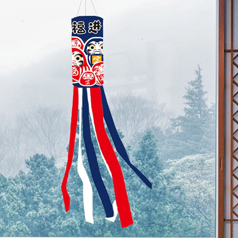 SunyaMood Wind Socks100cm Waterproof Carp Windsock Japanese Hanging ...
