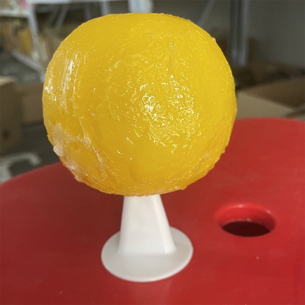 SunyaMood Yellow Round Shaped Fruit Fly Traps Sticky Sphere Trap Flying ...