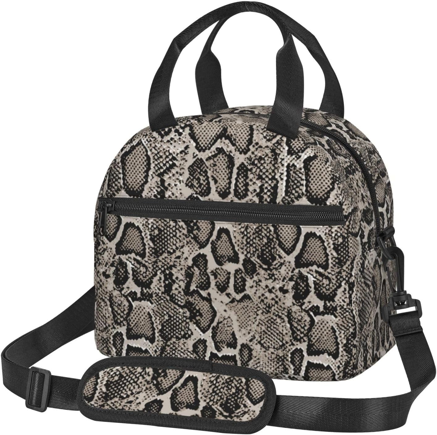 Sunyuer Snake Skin Lunch Bag, Reusable Insulated Container With ...