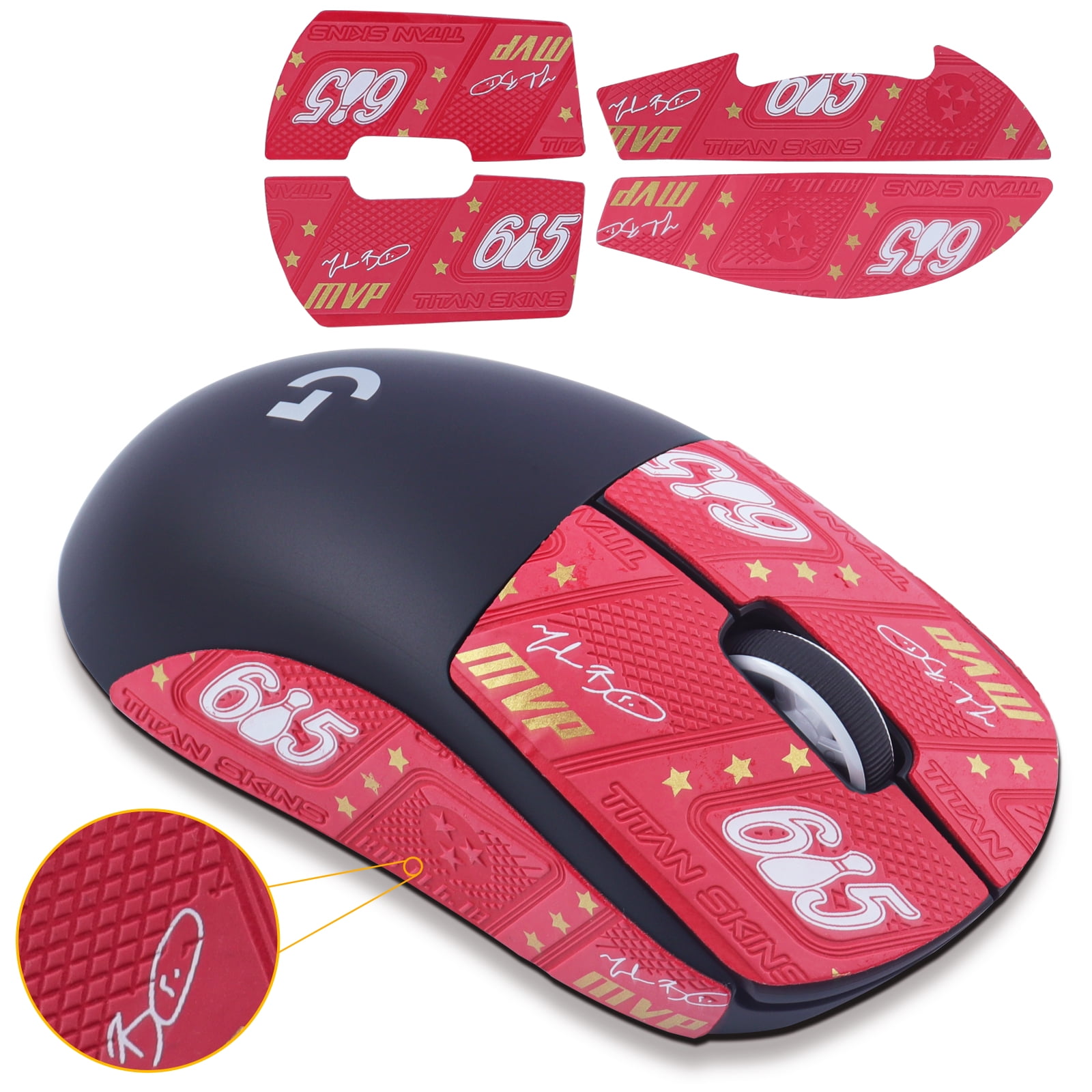 Sunzit Mouse Grip Tape fit for Logitech G Pro X Superlight,Self ...