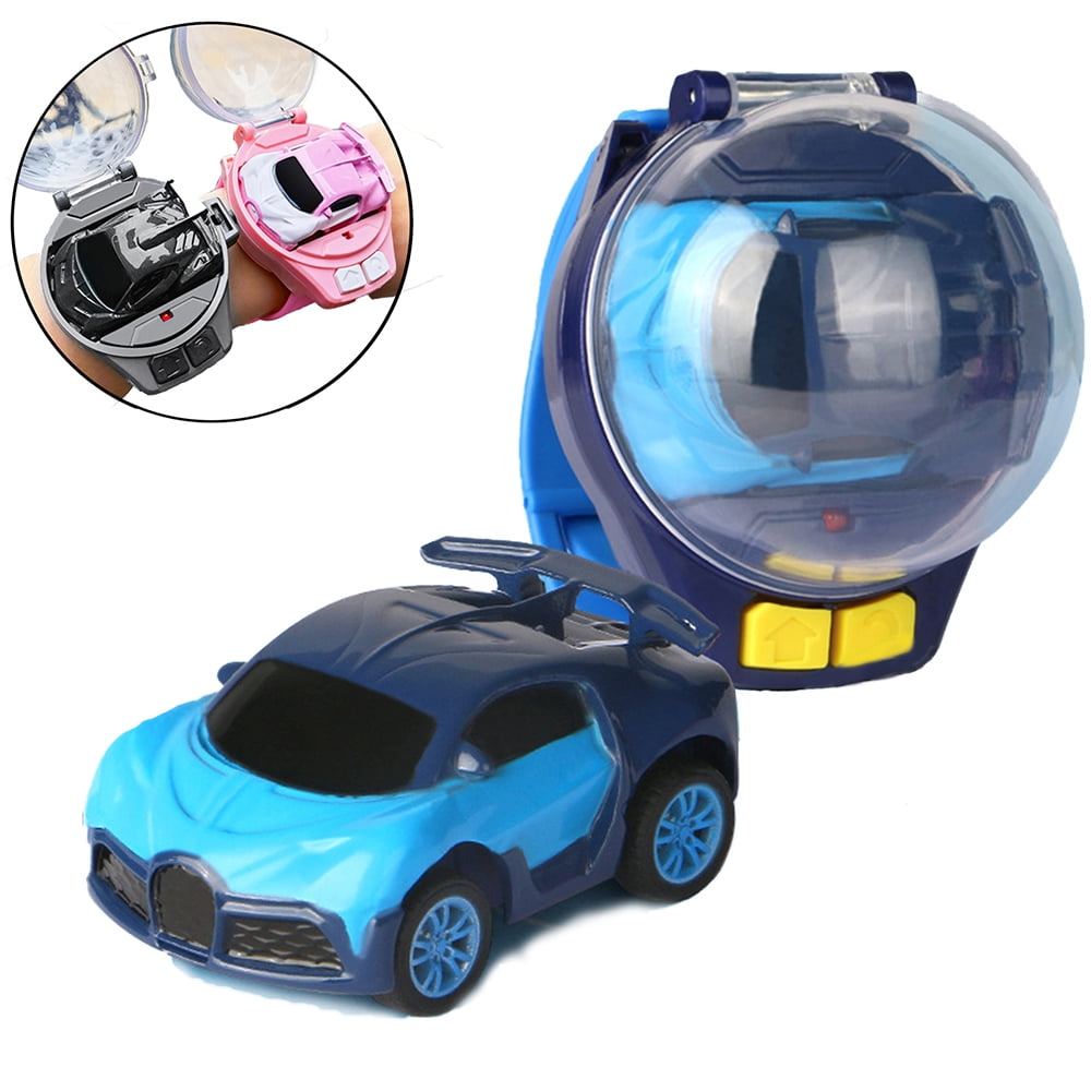 SuoKom Mini Watch RC Car Toys, 2.4GHz Remote Control Wristwatch Racing ...