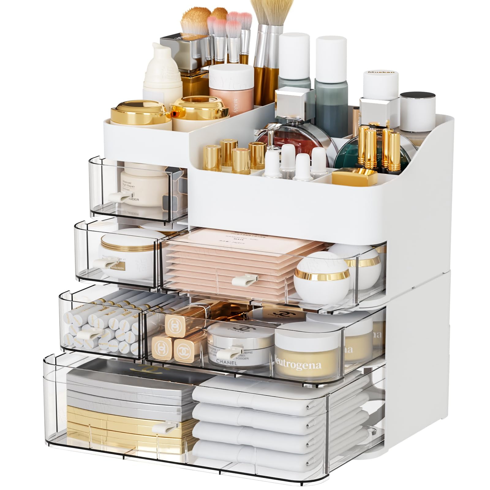 SuoXing Make Up Organizers OIF8 and Storage for Counter,Big Skincare ...
