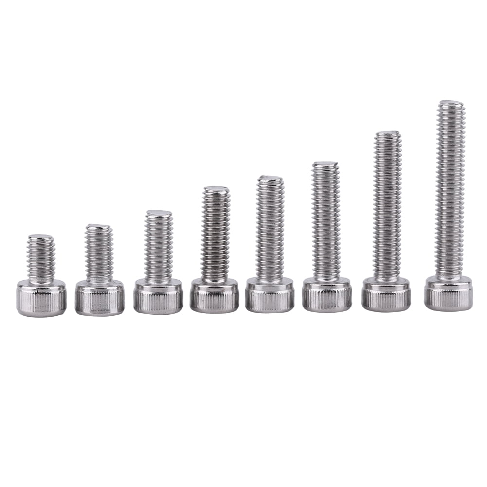Suodoka 160Pcs Stainless Steel SS304 Hex Socket M5 Bolts and Nuts ...