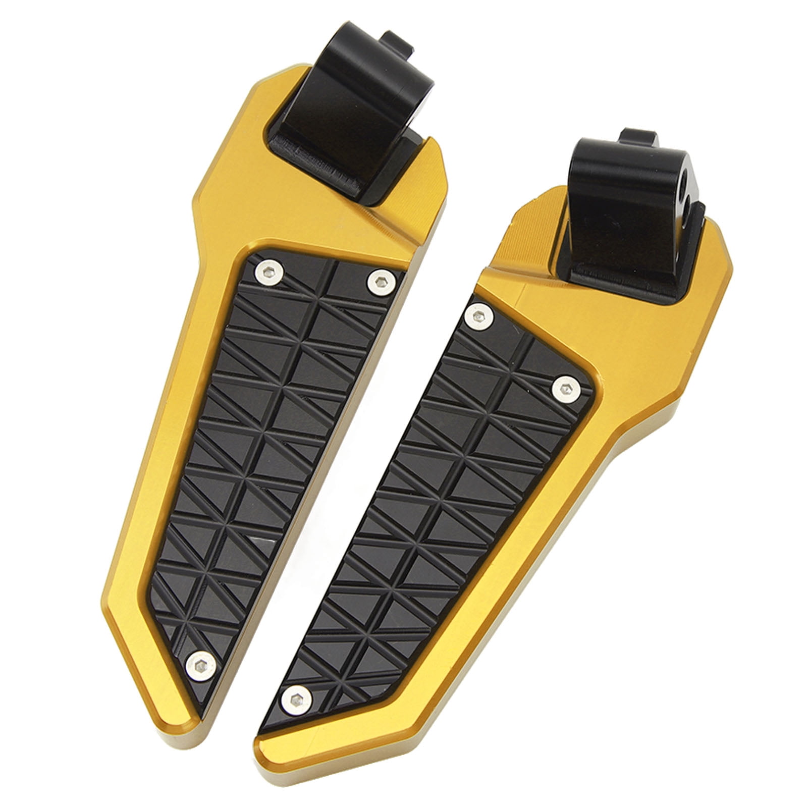 Suodoka 1Pair Motorcycle Foot Pegs Stylish Rugged Left Right Impact ...