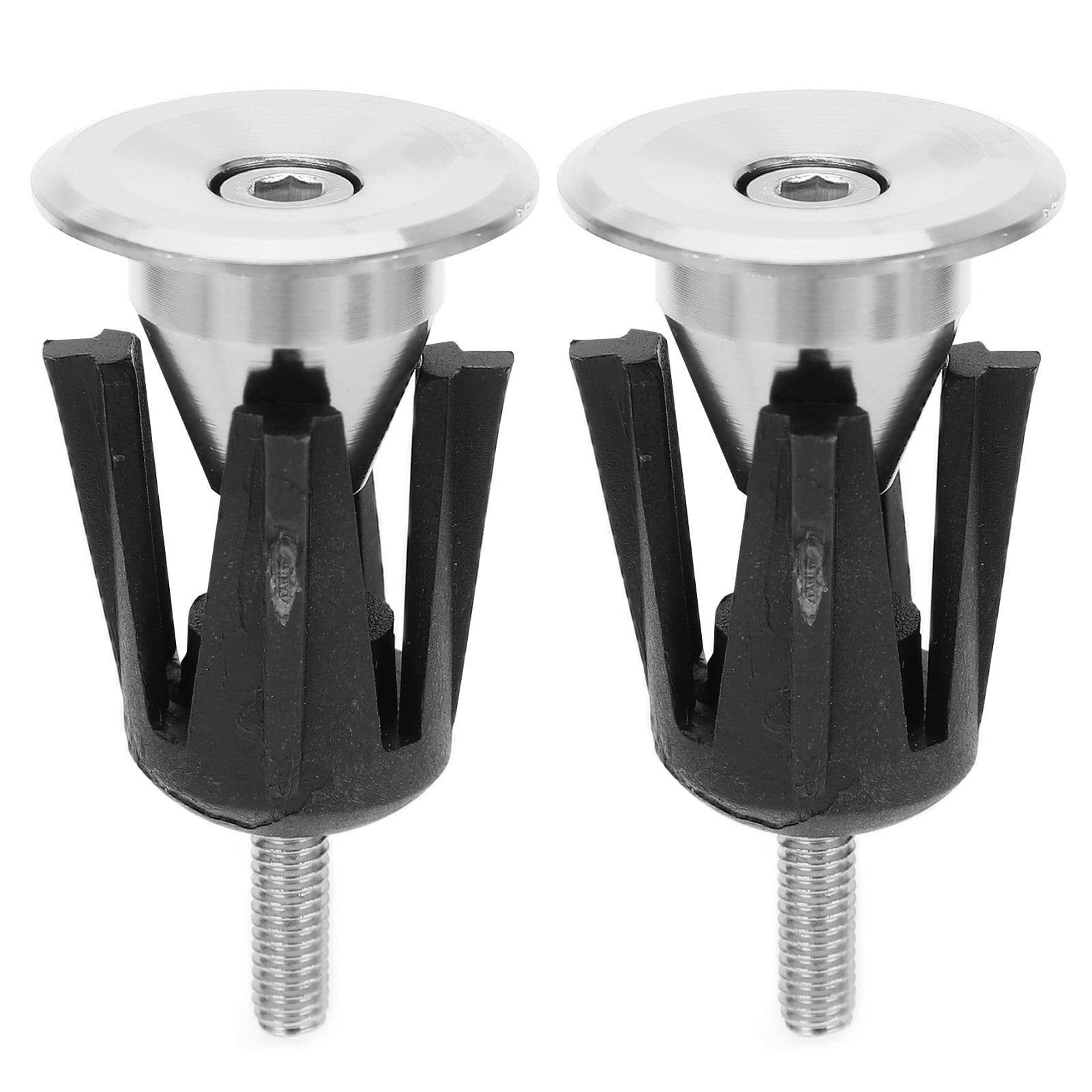 Suodoka 2PCS Premium Aluminum Alloy Bike Handlebar End Caps Bicycle ...