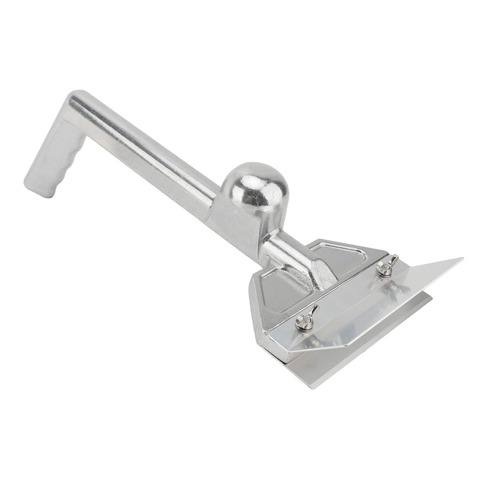 Suodoka Long‑Handle Griddle Scraper, 6” Stainless Steel Blades ...