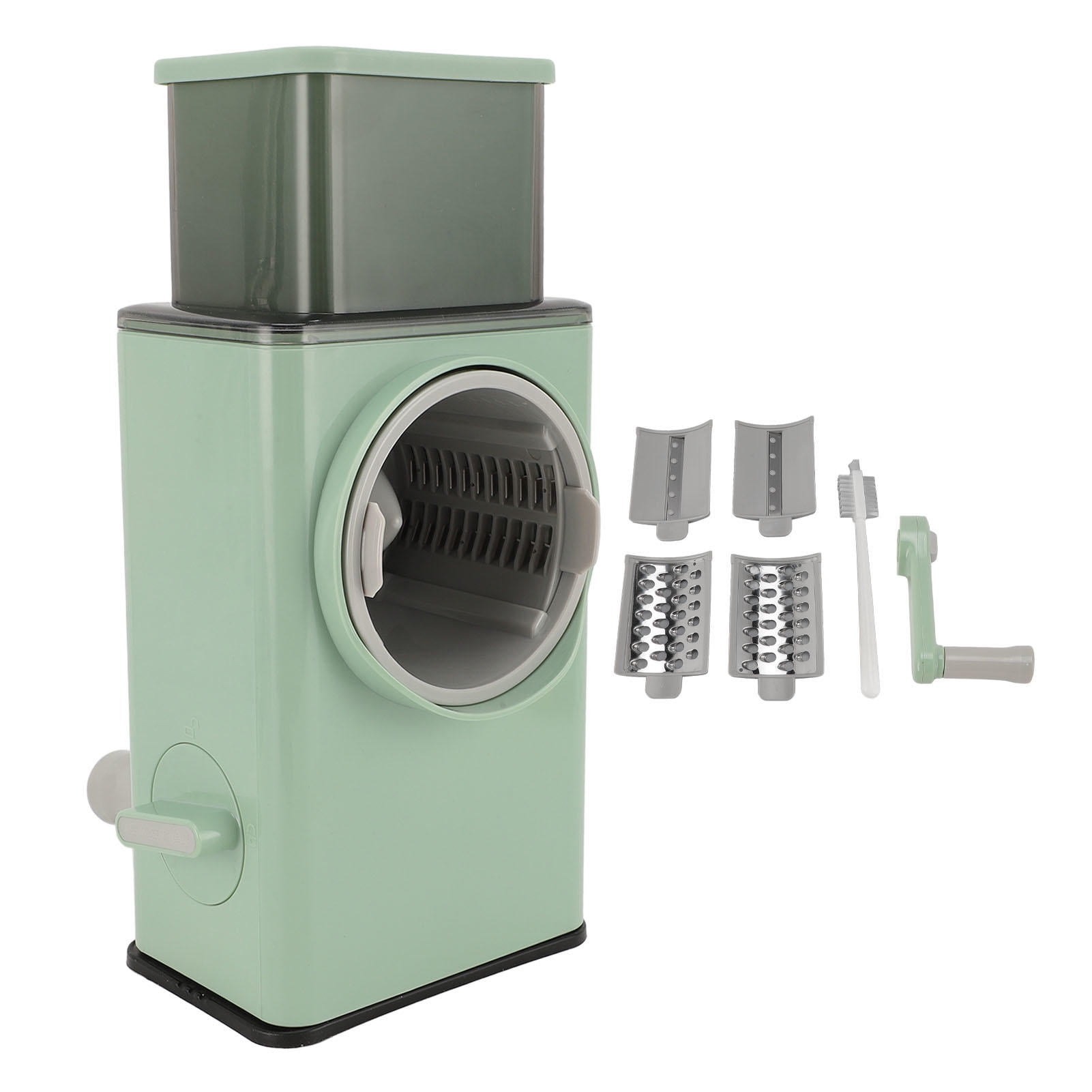 Suodoka Manual Rotary Cheese & Vegetable Shredder – Stainless Steel ...