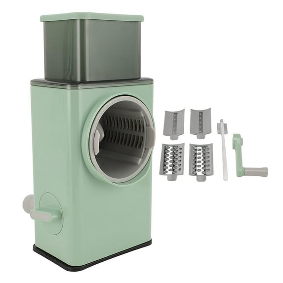 Suodoka Manual Rotary Cheese & Vegetable Shredder – Stainless Steel ...