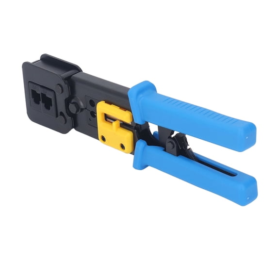 Suodoka RJ45 Crimp Tool Kit Pass Thru CAT6 CAT5E Crimping Tools Set ...