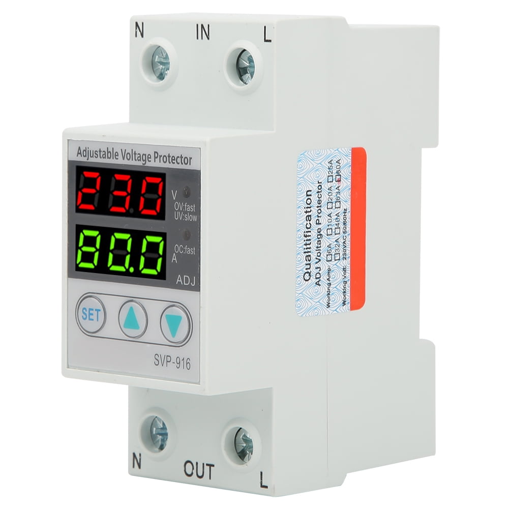 Suodoka SVP-916 230V Adjustable Automatic Over Under Voltage Reset ...