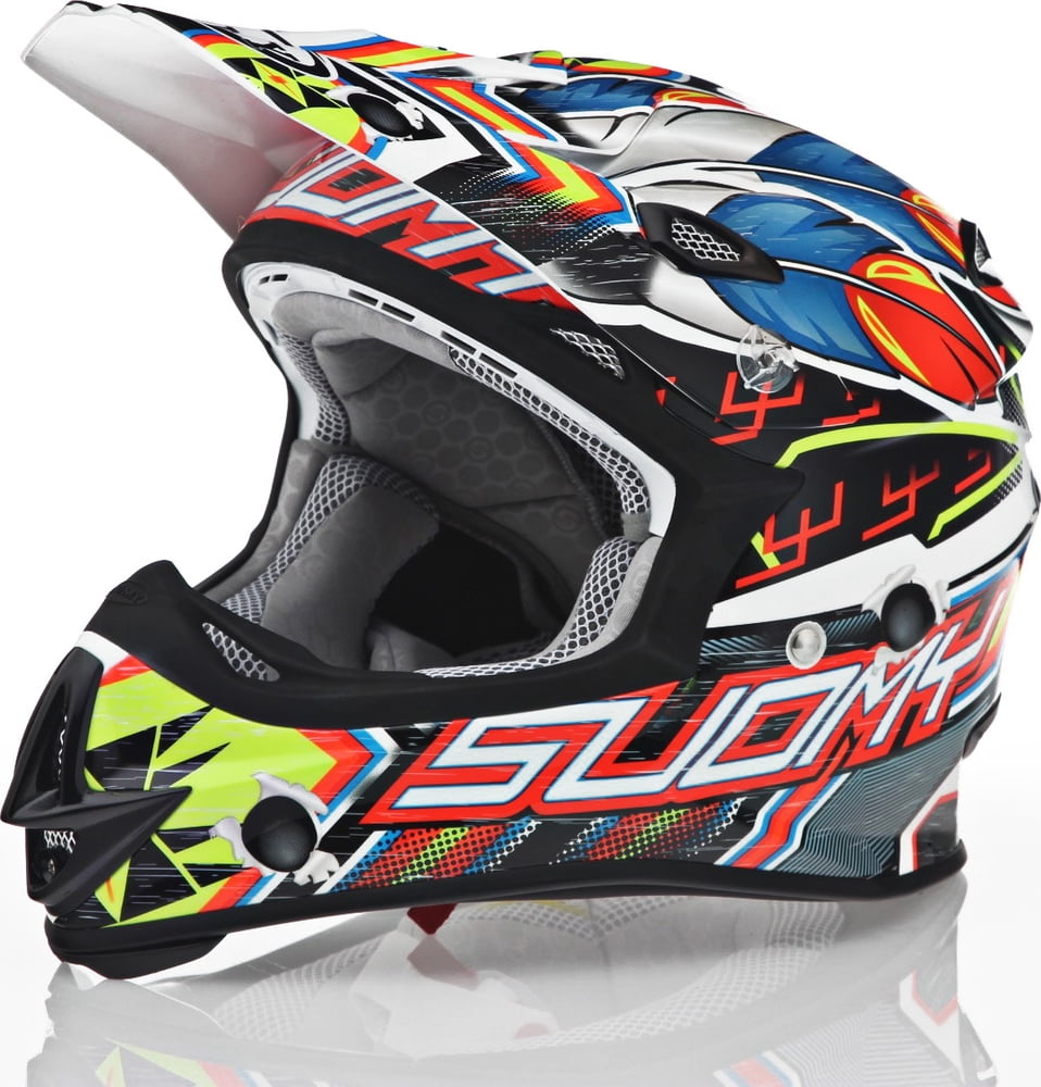 Suomy Jump West MX Offroad Helmet Blue/Black MD - Walmart.com