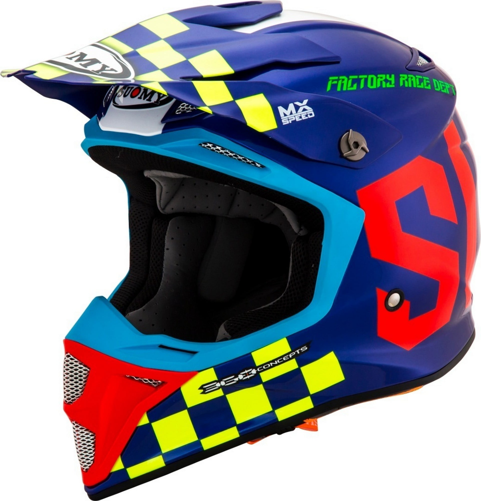 Suomy Speed Master MX Offroad Helmet Multi XL - Walmart.com
