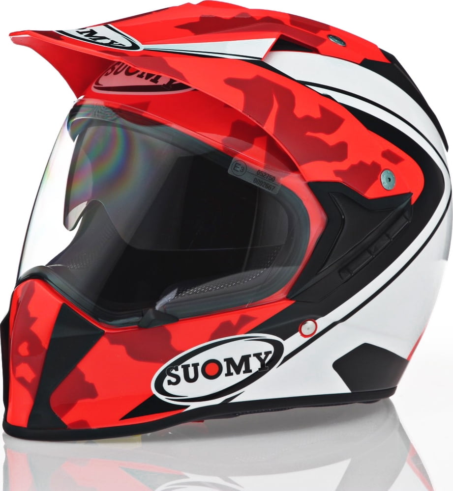 Suomy Tourer Desert Dual Sport Helmet Red XXL - Walmart.com
