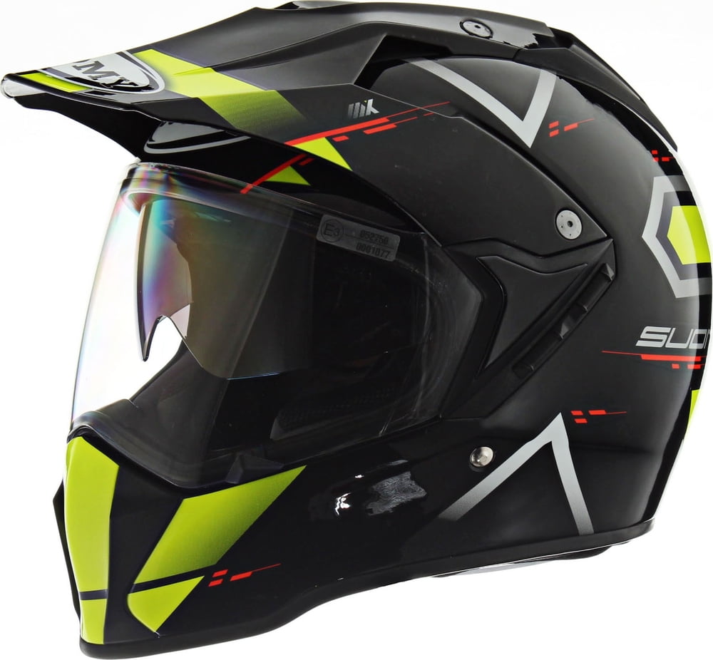 Suomy Tourer Road Dual Sport Helmet Yellow XS - Walmart.com