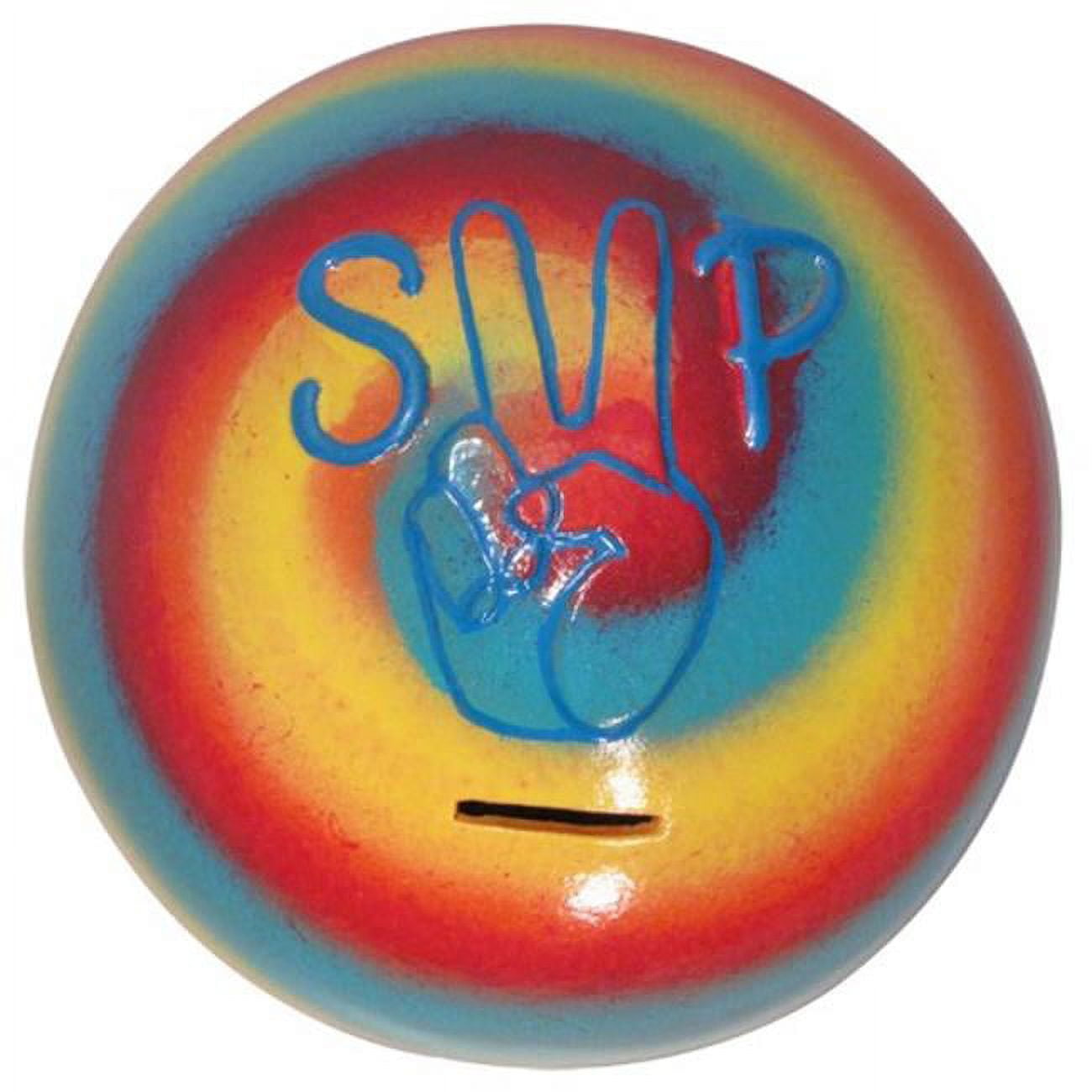 Sup Round Bank Bubble With Removable Bottom Stopper What S Up - Walmart.com