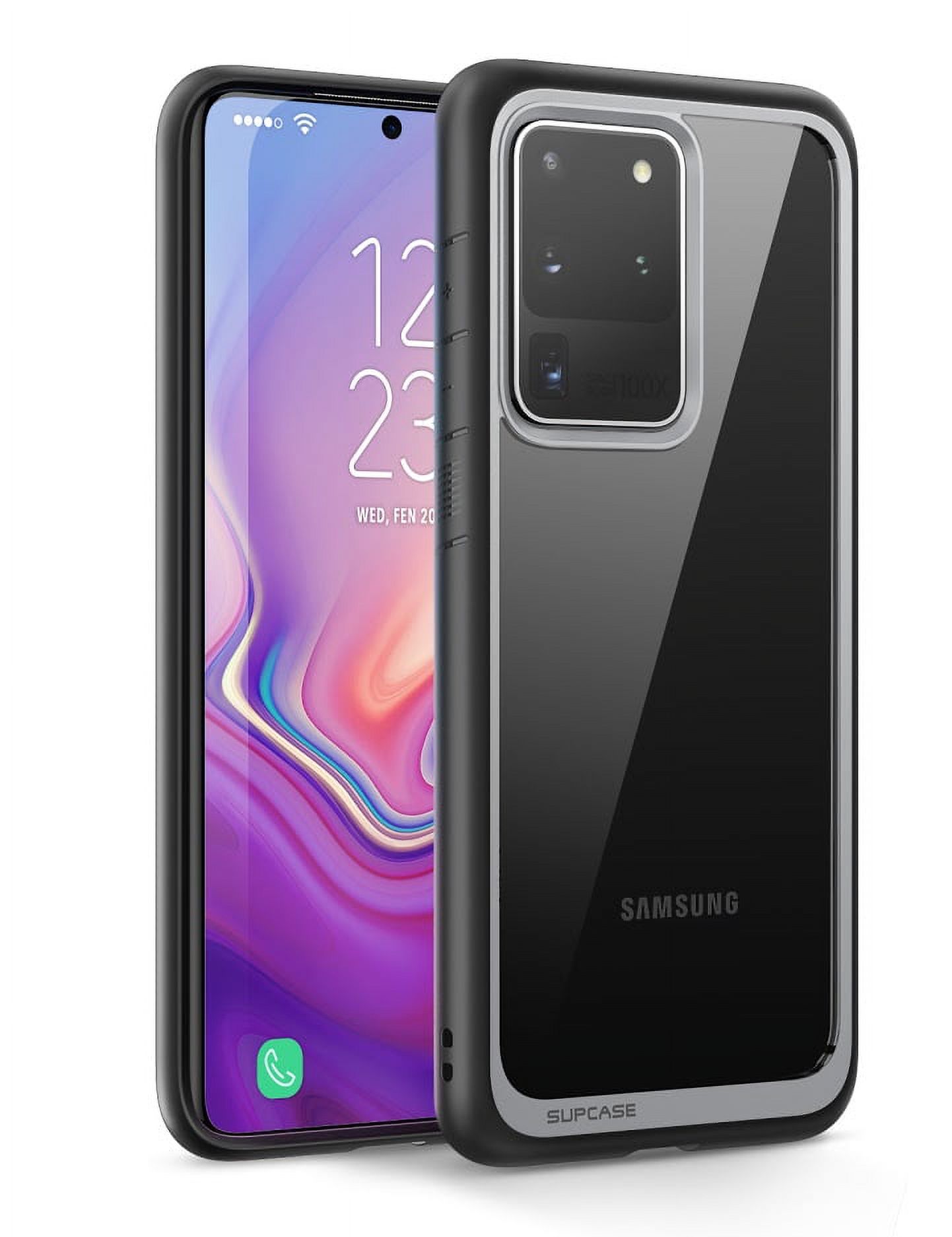 CoverON Samsung Galaxy S20 Ultra Case Clear Slim Fit Hard Protective ...