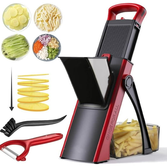 SupMaKin Upgrade Safe Mandoline Slicer Plus, Vegetable Chopper, Potato ...