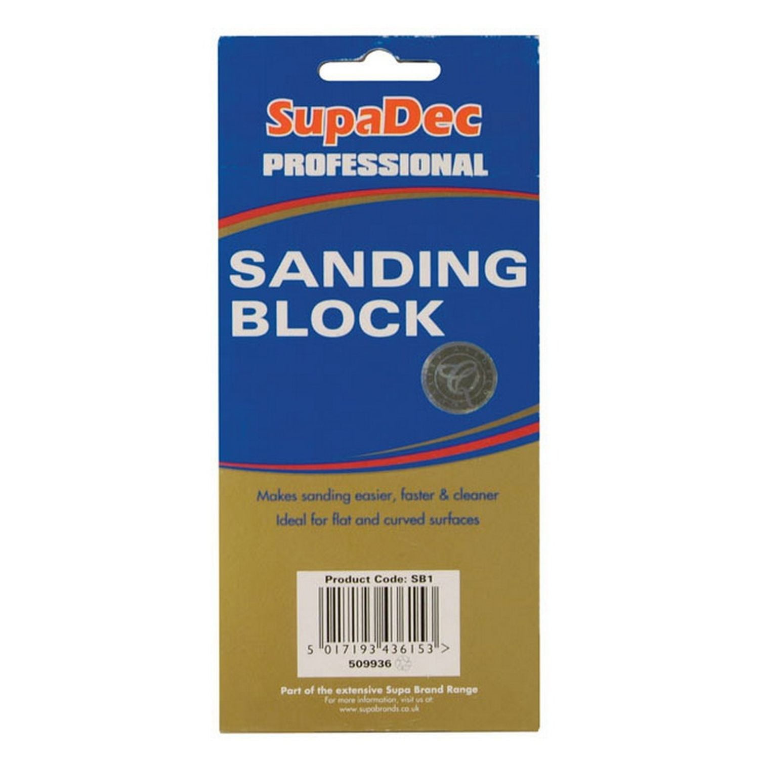 SupaDec Professional Sanding Block - Walmart.com