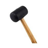 HART 16-Ounce White Rubber Mallet - Walmart.com