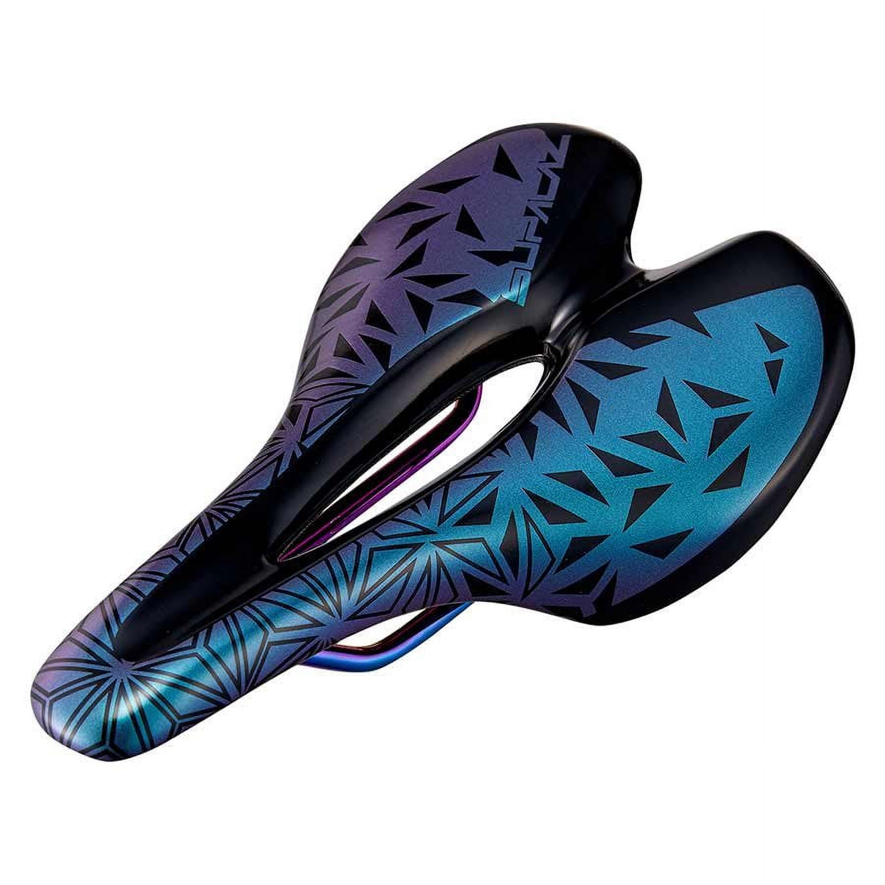 Supacaz Ignite Ti Saddle: Oil Slick, 155mm - Walmart.com