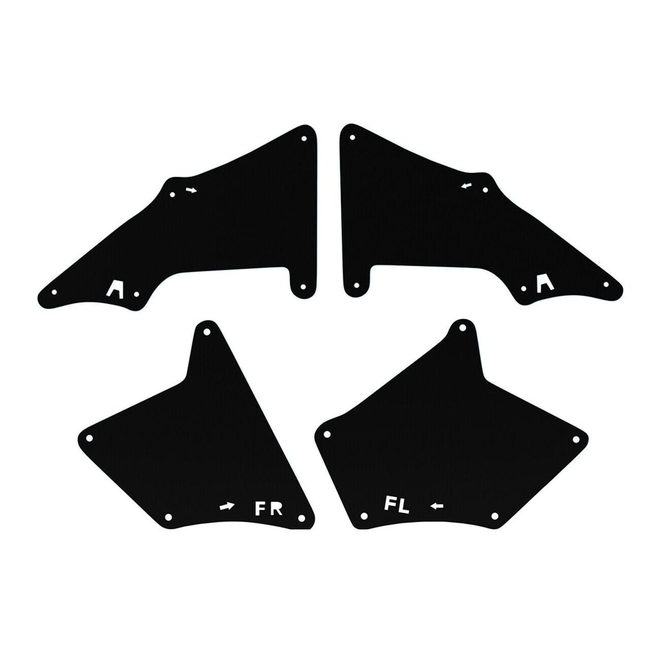 Supagat 1pc Wheel Liner Front Left Driver Right Passenger Side ...