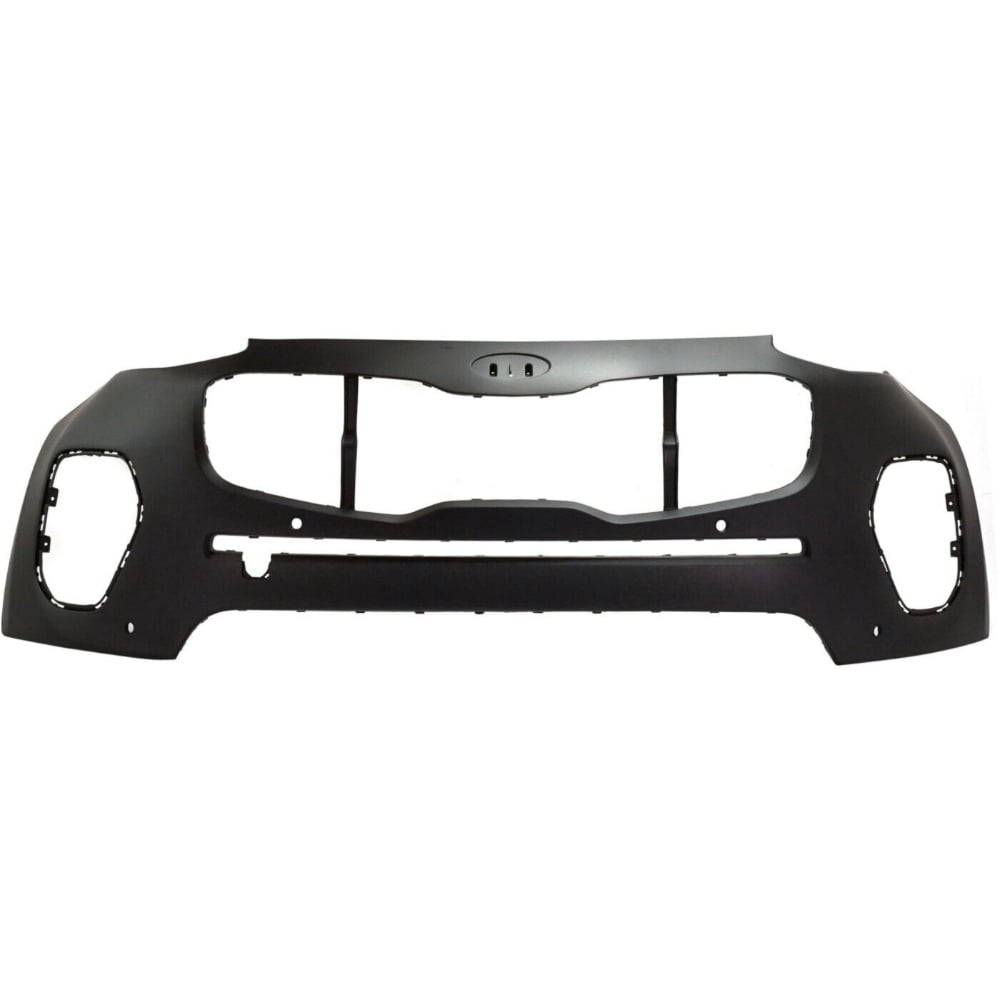 Supagat Front Upper Primed Bumper Cover Fascias with Parking Aid Sensor ...