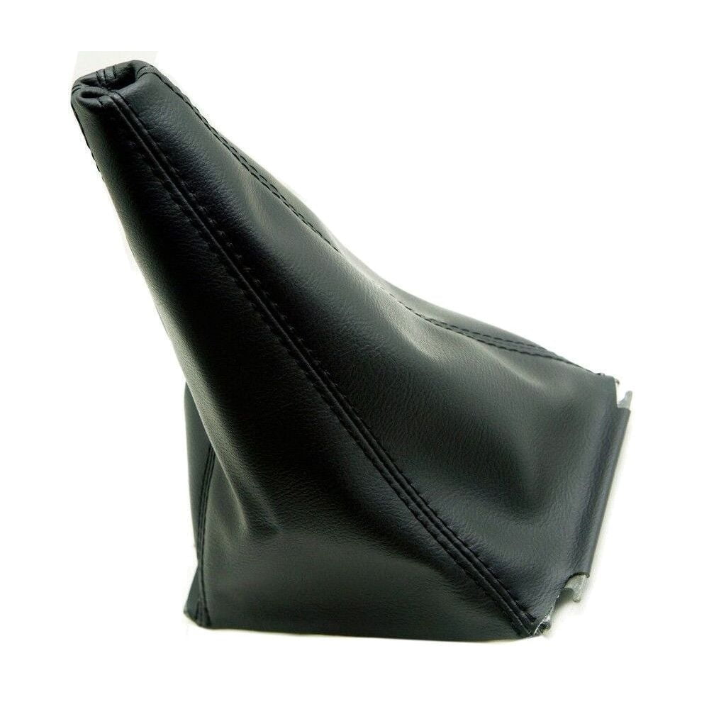 Supagat Manual Shift Boot Leather Synthetic Black Front Center Floor ...