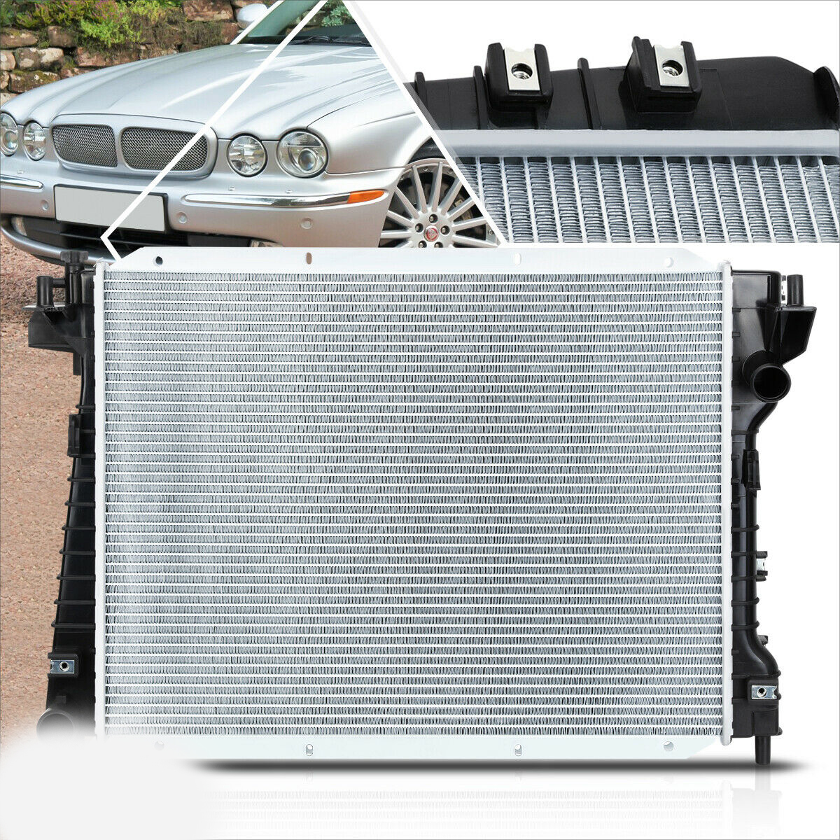 Supagat Radiator 1 Row Metallic with Automatic Transmission with for LS ...