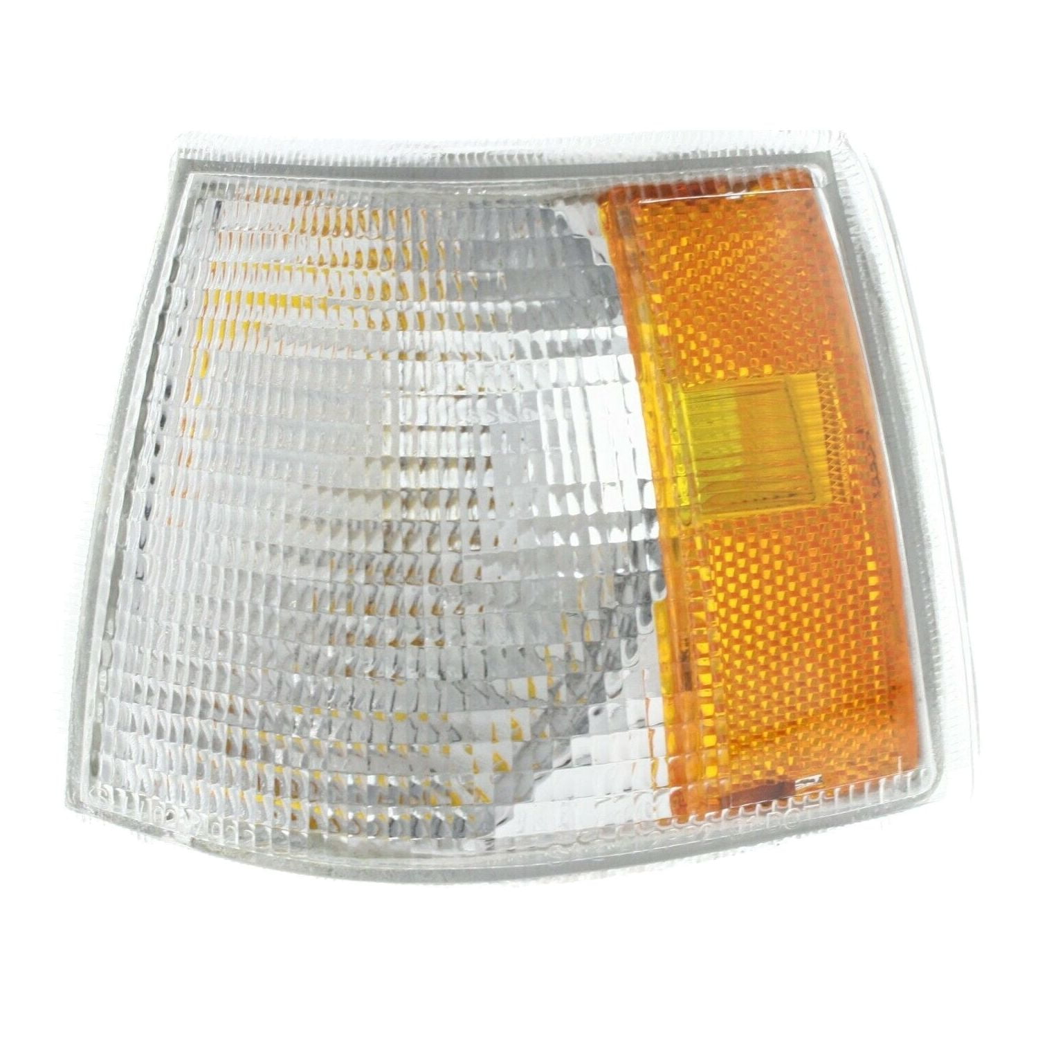 Supagat Signal Light Left Driver Side Plastic Lens Clear & Amber Lens ...