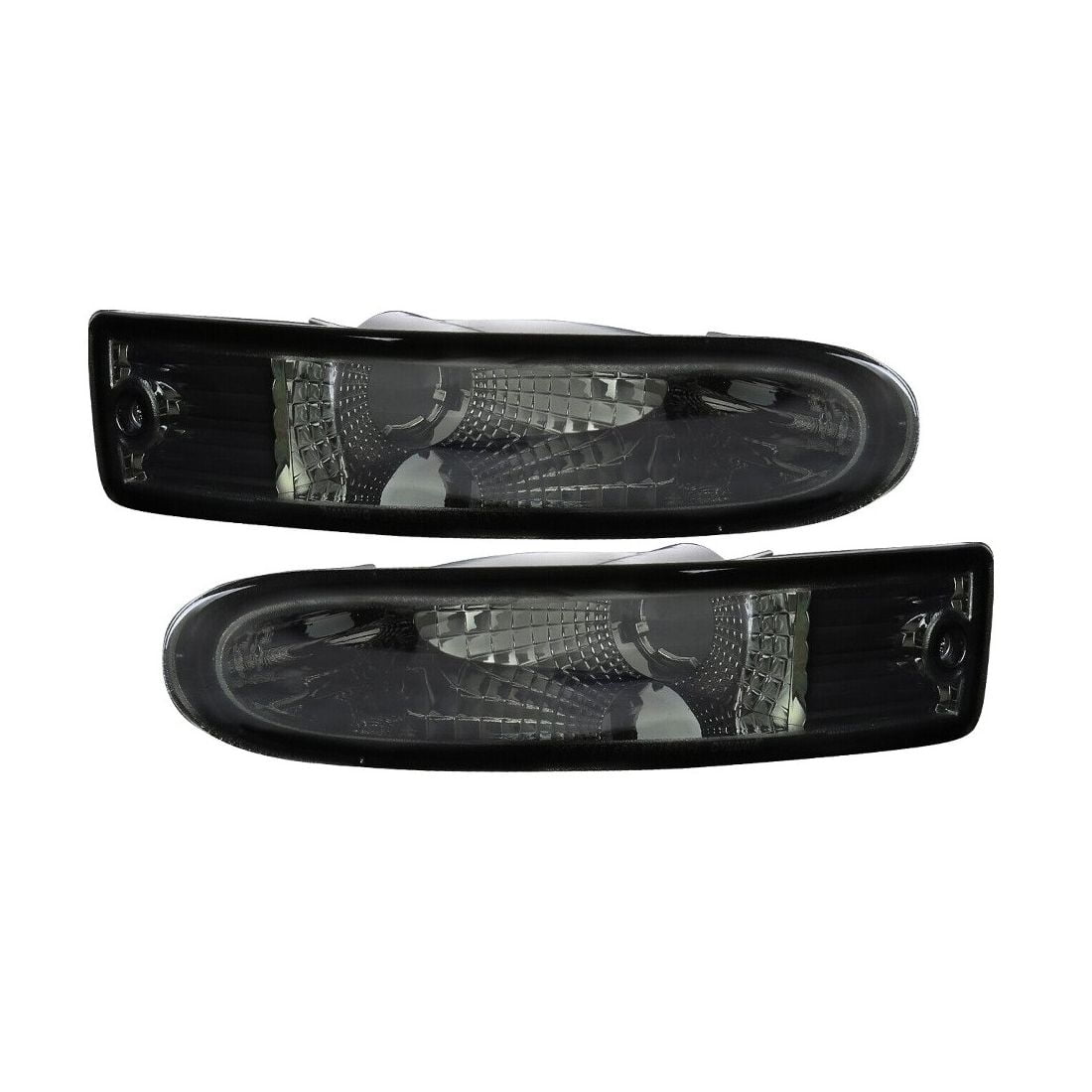 Supagat Smoke Bumper Lights Front Turn Signal Lamps Heavy Duty ABS Plastic Housing ...